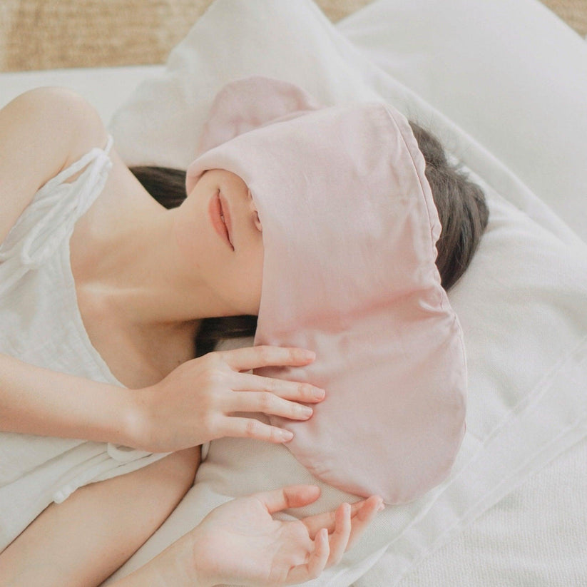 Snugged Weighted Sleep Mask - Oversized Eye Pillow – Sleepfolio